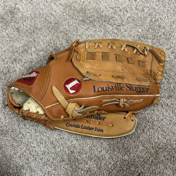 Accessories | Louisville Slugger The Softballer Khbg9 135 Leather Glove Mitt Rht Softball | Poshmark